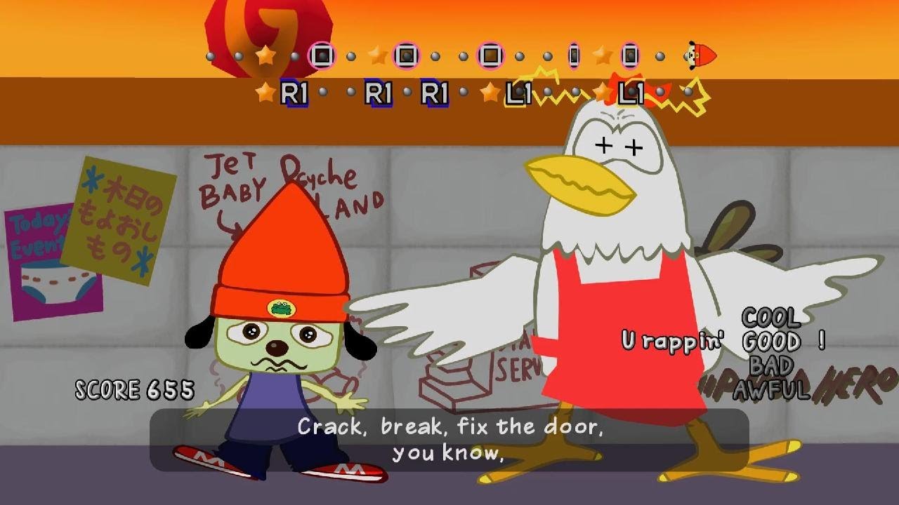 PaRappa TheRapper Remastered : full tank - YouTube