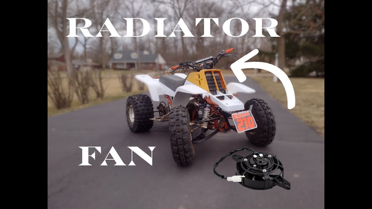 Yamaha Banshee Cooling Fan Installation - YouTube