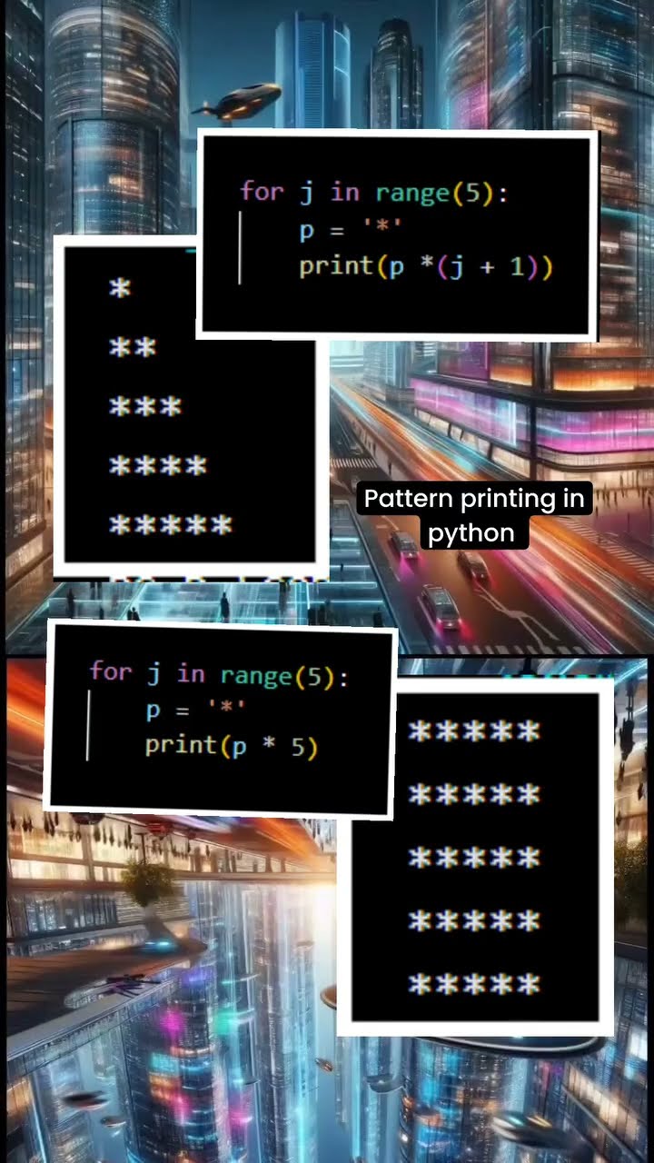 Pattern Printing In Python Pawansrikanth2005 Pawansrikanth Python 6304