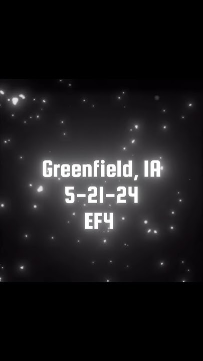 [1 year][ Greenfield, IA EF4 Tornado][ May 21, 2024] #tornado #iawx #edit - YouTube