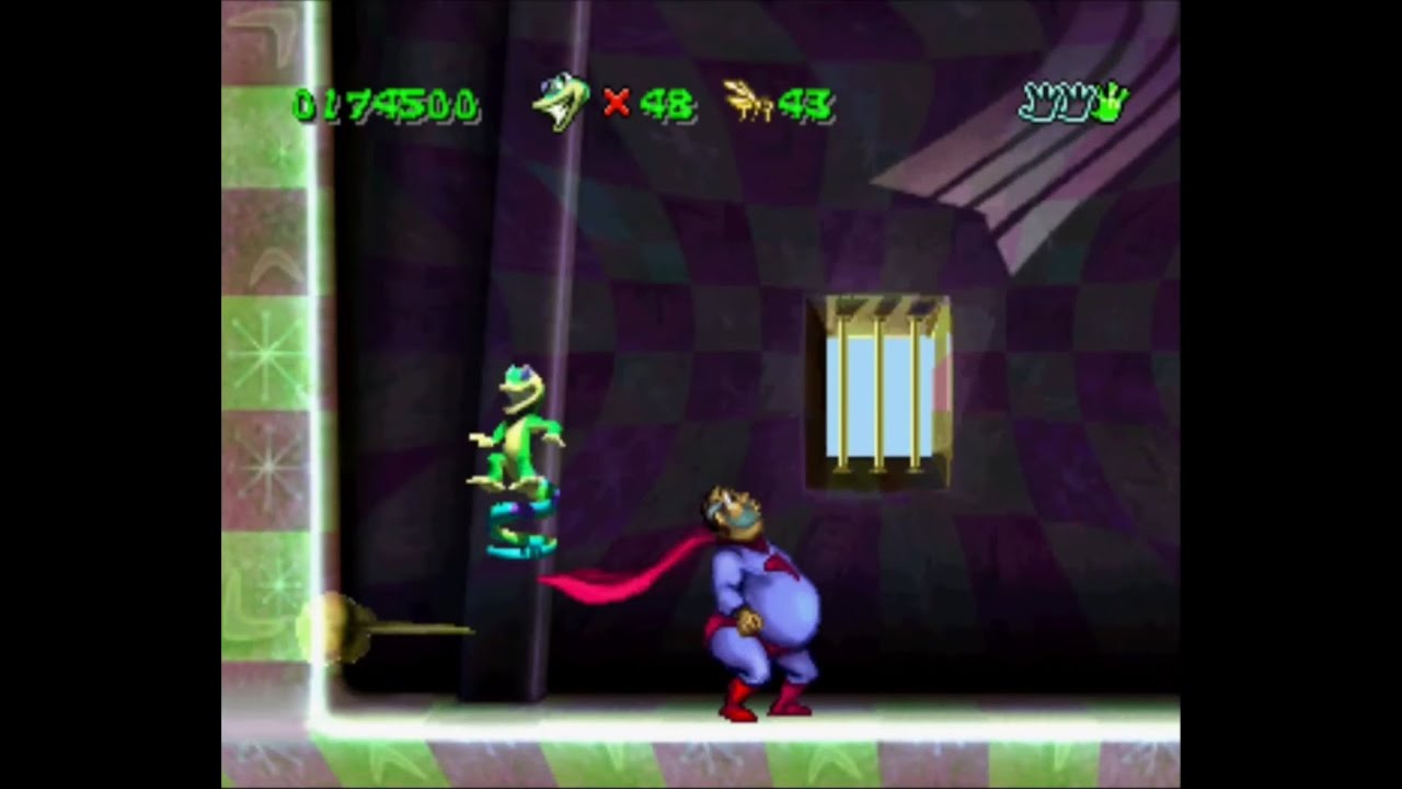 World 2 Boss (The Flatulator) - Gex (PS1) — GameClips Library - YouTube