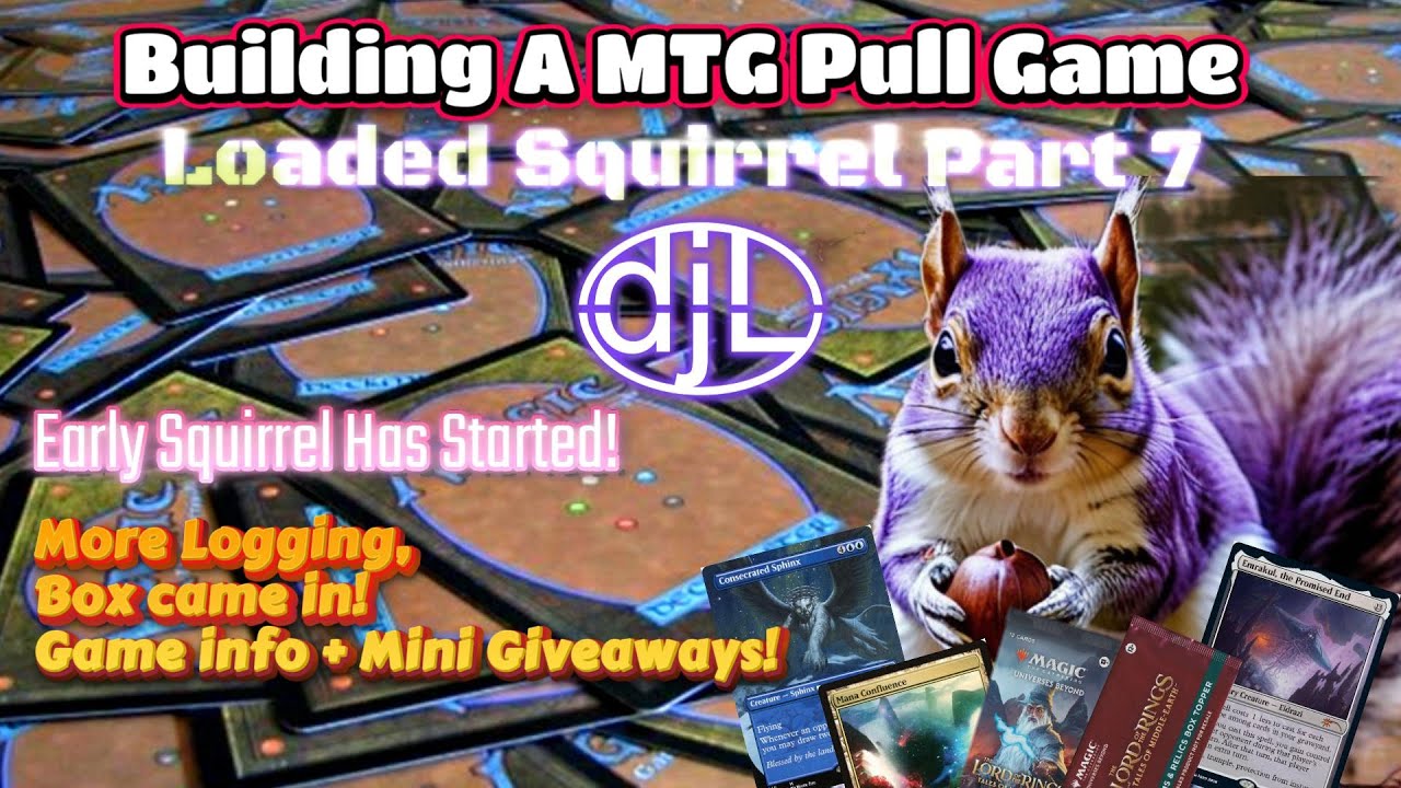 Building a MTG Pull Game - Loaded Squirrel Part 7. Logging, Game Info, + Mini Giveaways! - YouTube