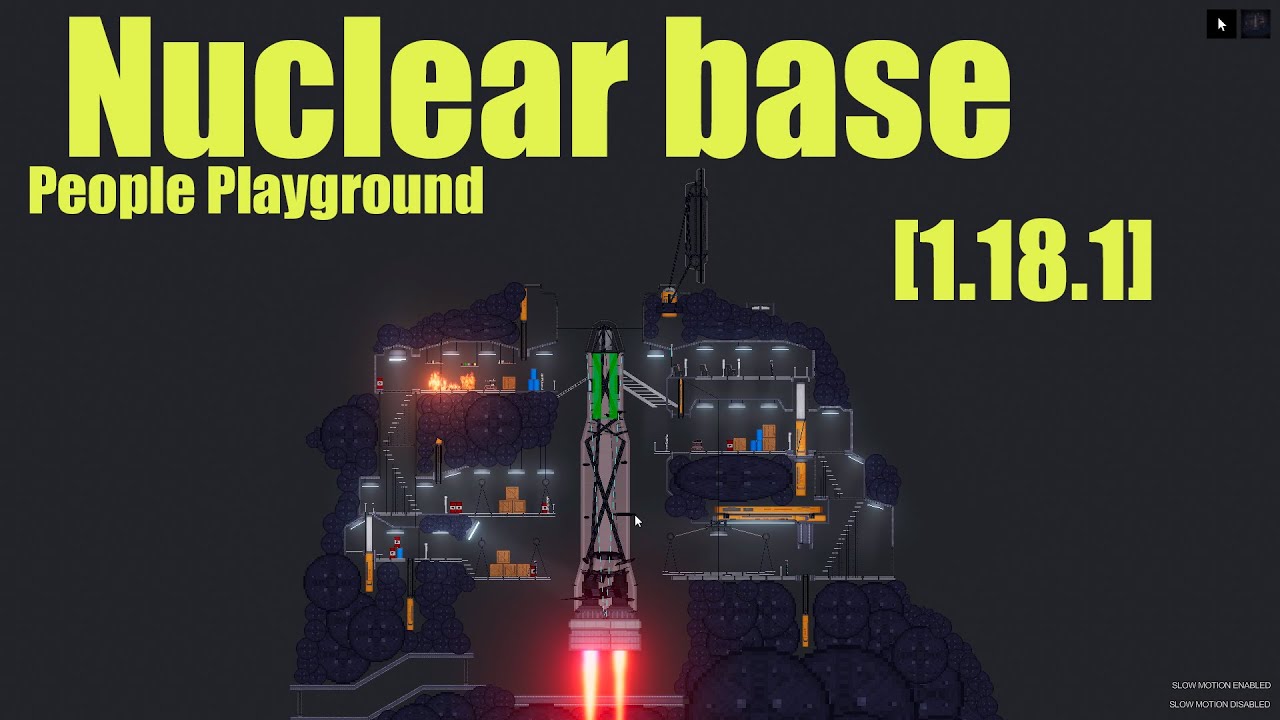 Nuclear base (People Playground) - YouTube