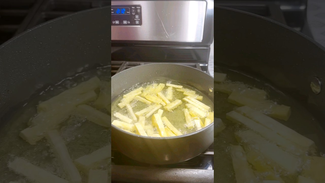 crispy yam fries /Ghanaian streetfood/ Ghanaian cuisine #shortfeed # ...