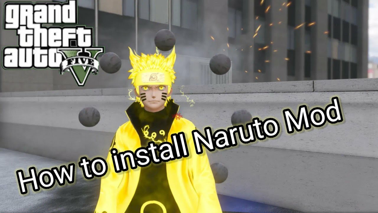 GTA 5 how to install Naruto Free Version Mod - YouTube