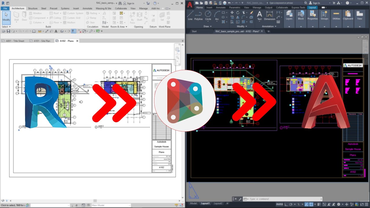Exportar planos de Revit a AutoCAD / Export Sheets Sets to *dwg - YouTube