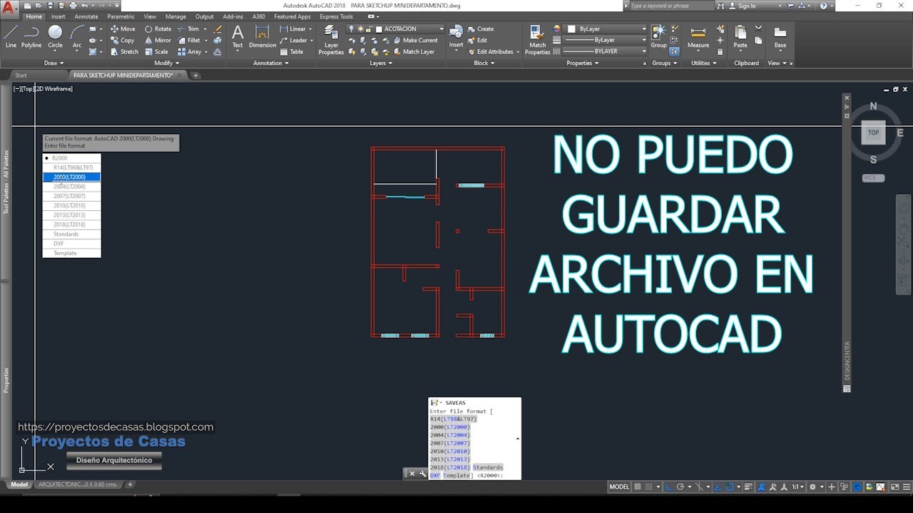 No Puedo Guardar Archivo, Dibujo o Trabajo En AutoCAD - (Solucionado ...