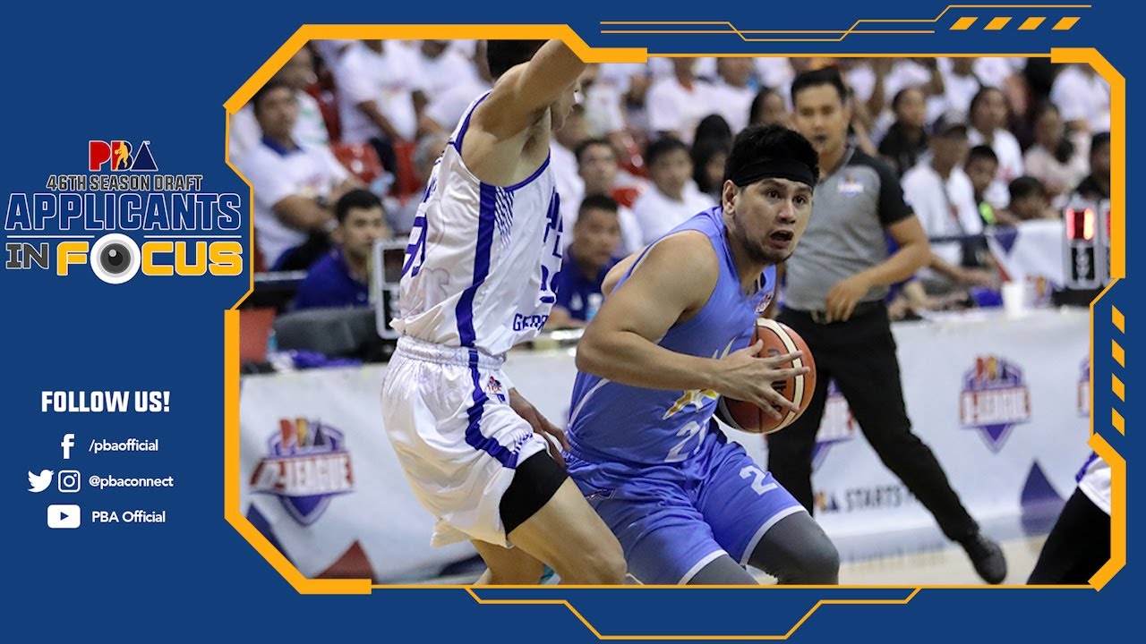 PBA Rookie Draft Applicants 2021: Jed Mendoza - YouTube