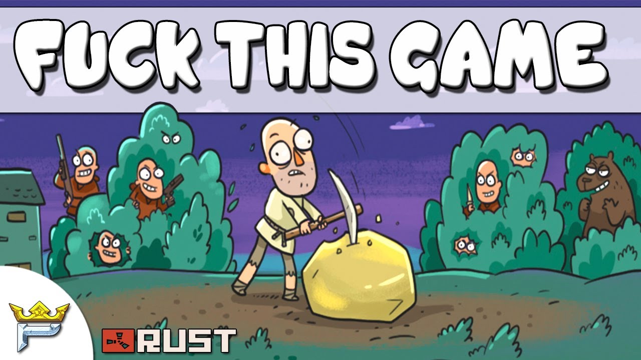 This Game Finally Made me RAGE!!!!!! |Rust Solo Survival - YouTube