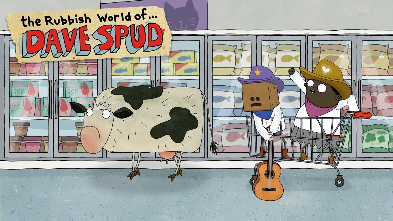 Cowboy Dave: The Rubbish World of Dave Spud | Exclusive Clip - YouTube