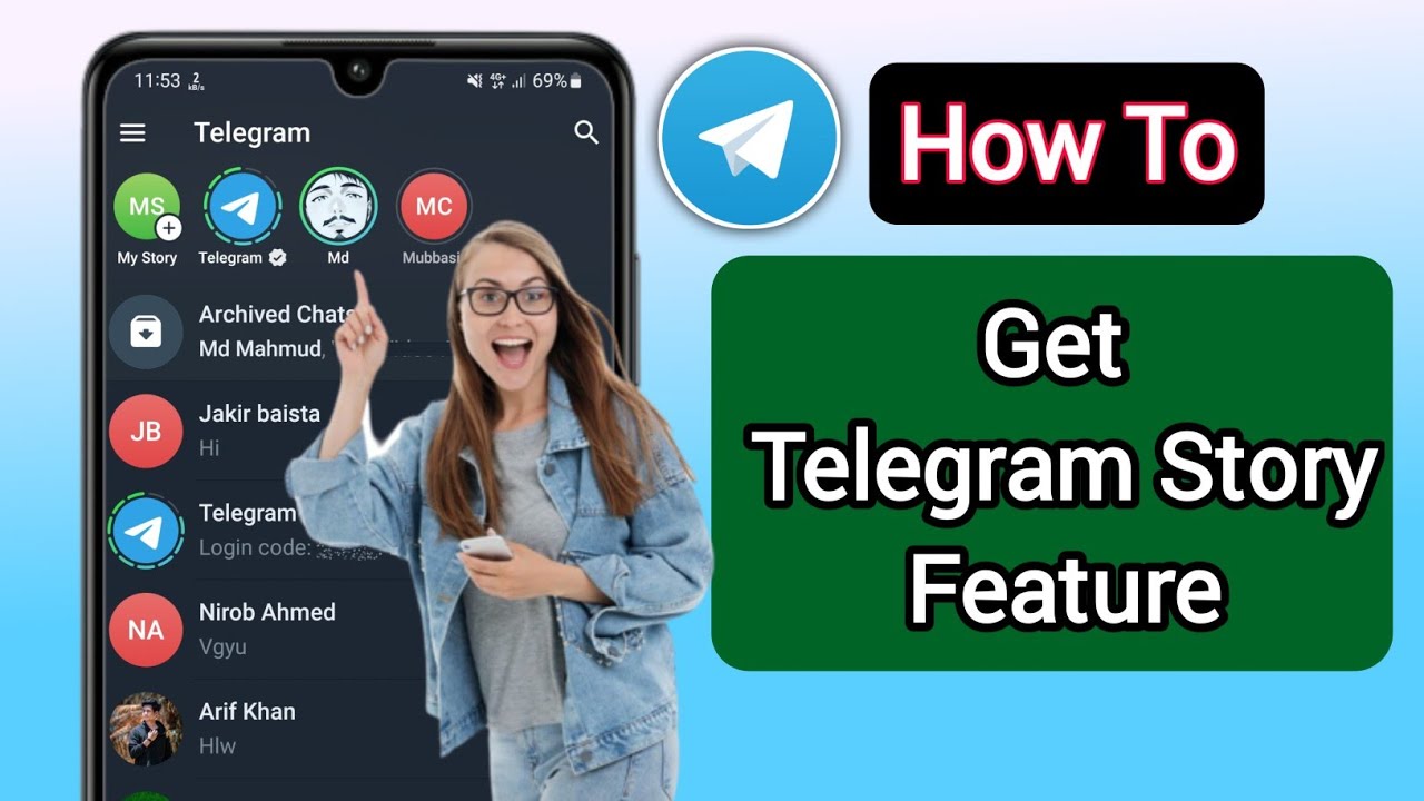 How To Fix Telegram Story Feature Not Showing || How To Get Story ...