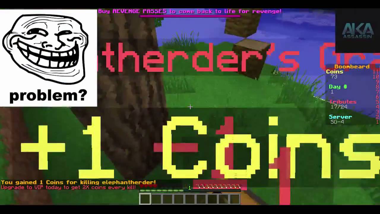 Minecraft Mini Game: Hunger Games Marwan Talodi #12 - YouTube