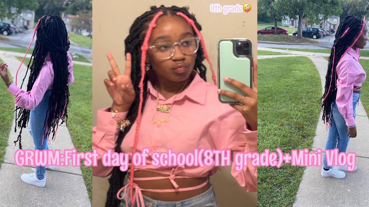 Grwm First Day Of School 8th Grade Mini Vlog Youtube