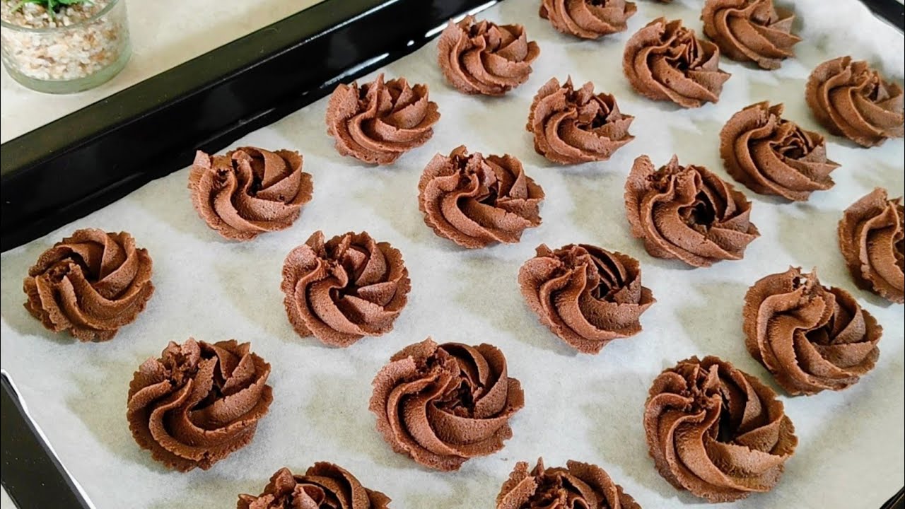 KUE SEMPRIT COKLAT EKONOMIS ,HASIL RENYAH BGT! Kue Kering Lebaran ...