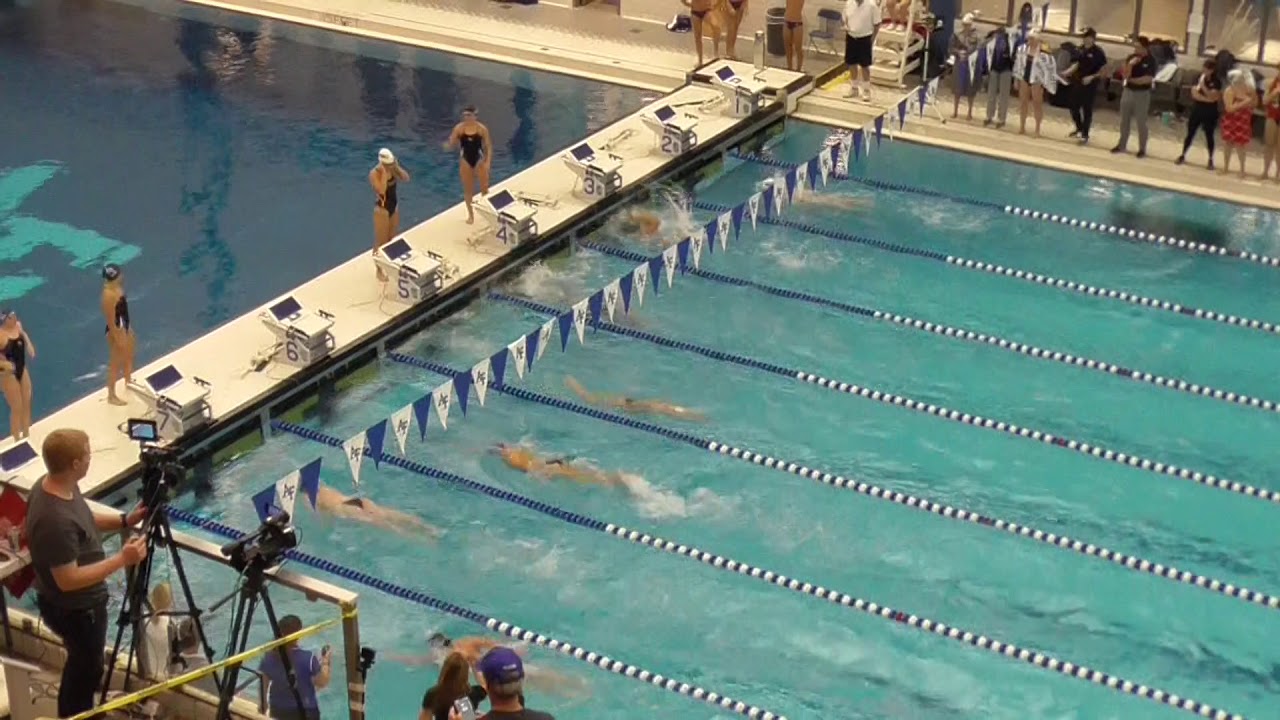 2018 GCU Swimming & Diving Air Force vs Northern Colorado Day 2 200Fr ...