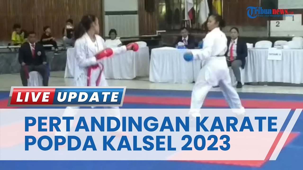 Pertandingan Cabor Karate POPDA Kalsel 2023, Ada 16 Nomor Pertandingan ...