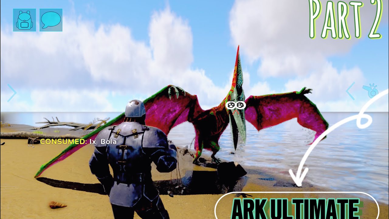 Taming Pteranodon in Ark ultimate || Survival series Day 2 - YouTube