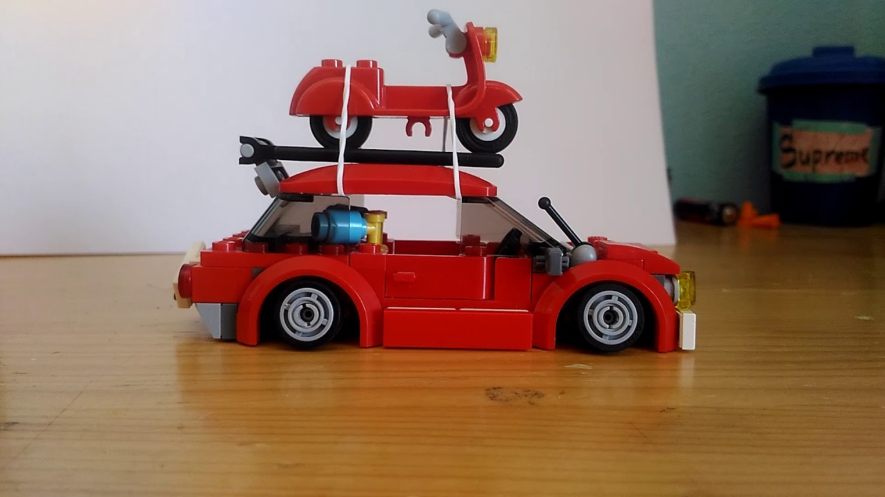 Custom Lego stance car rat style - YouTube