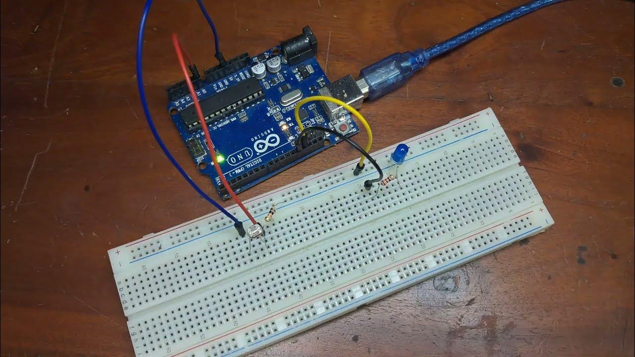 AutoLight | How to use LDR with Arduino | LDR | AL ICT IOT Practical 2 ...