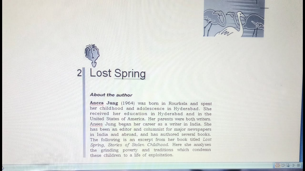 Lost Spring (part 2) - YouTube