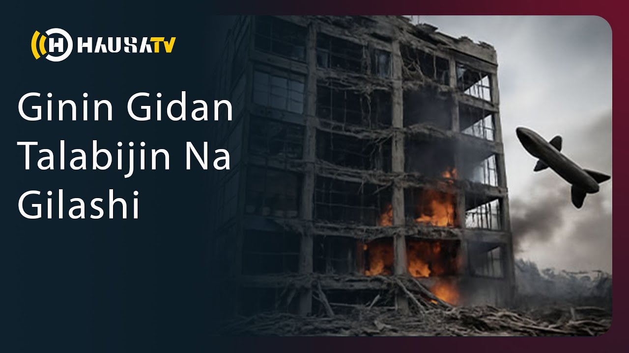 Ginin Gidan Talabijin Na Gilashi #israelattack#Iran#yaki #breakingnews# ...