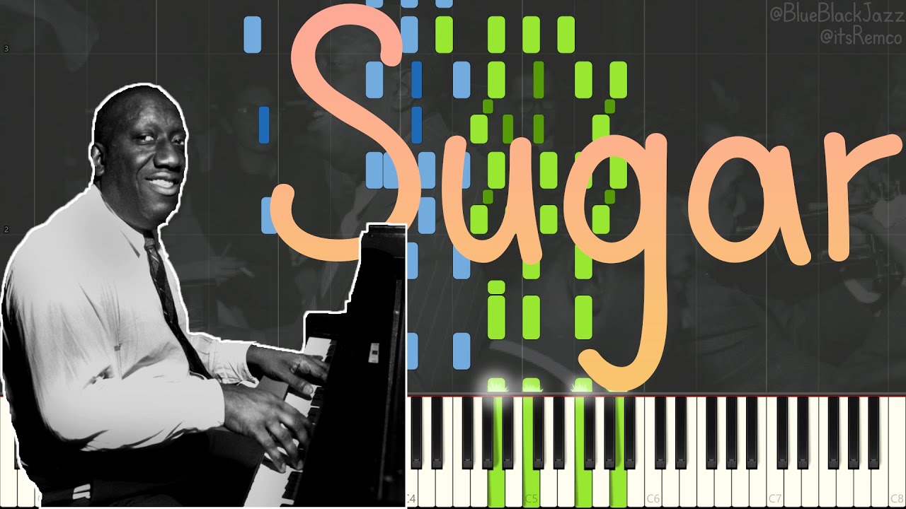 James P. Johnson - Sugar 1926 (Harlem Stride Piano Synthesia) - YouTube