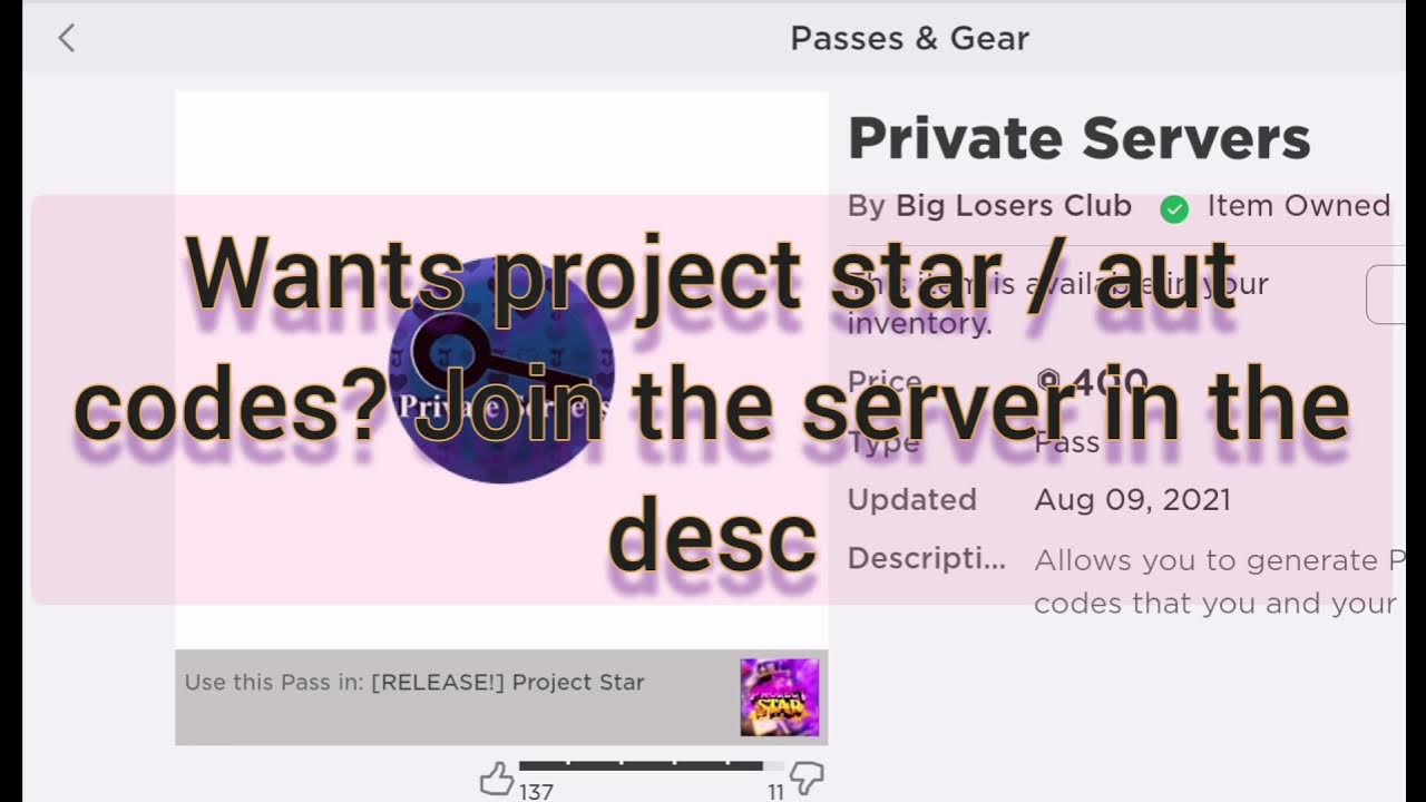 Aut/Project Star Ps codes - YouTube