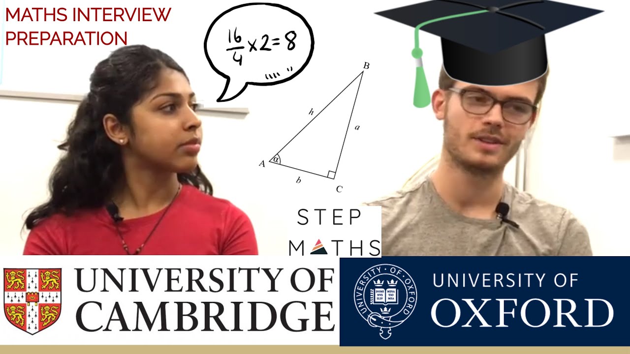 MATHS || OXFORD AND CAMBRIDGE INTERVIEW PREP - YouTube