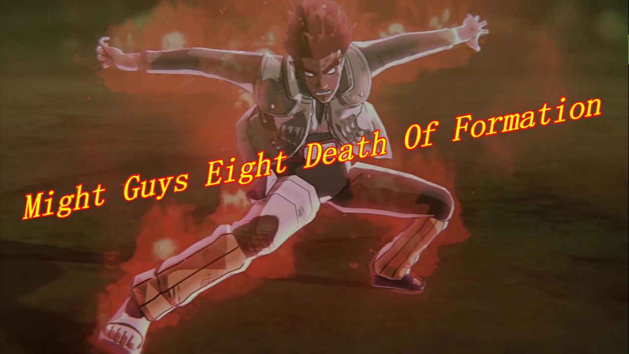 Naruto Ultimate Ninja Storm 4: Crimson Beast Might Guys Gamaplay. - YouTube