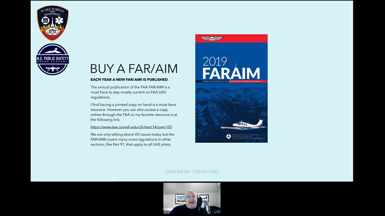 Public Safety UAS Visual Observer - Train the Trainer - YouTube