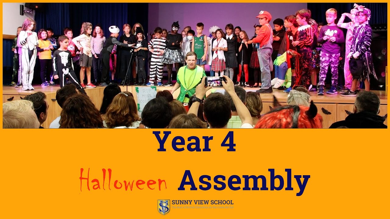 Year 4 Halloween Assembly - YouTube
