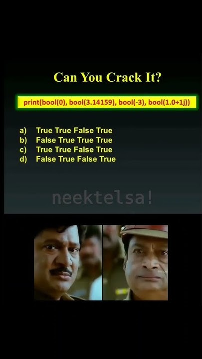 Can You Crack It Comment Your Answerpython Codingisfun Coder Programming Coderlife 