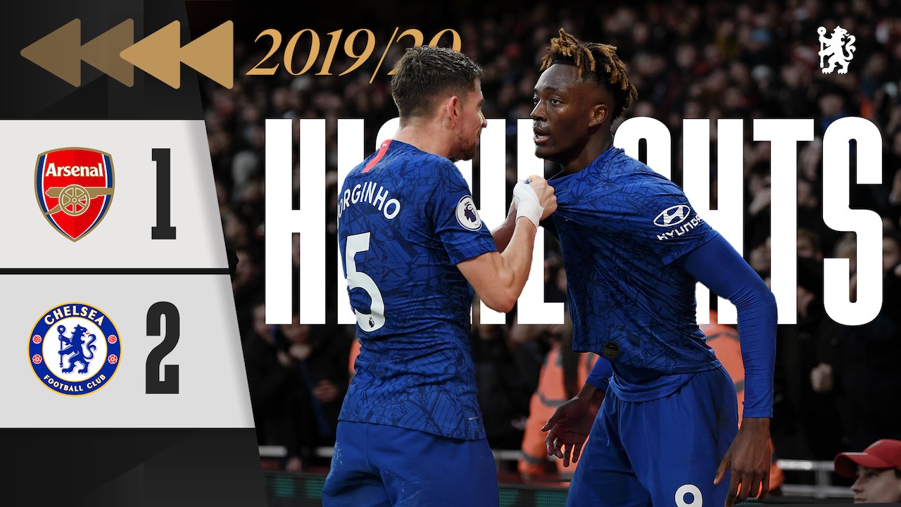 ⏪️ Arsenal 1-2 Chelsea | TAMMY ABRAHAM HITS IN LATE WINNER ...
