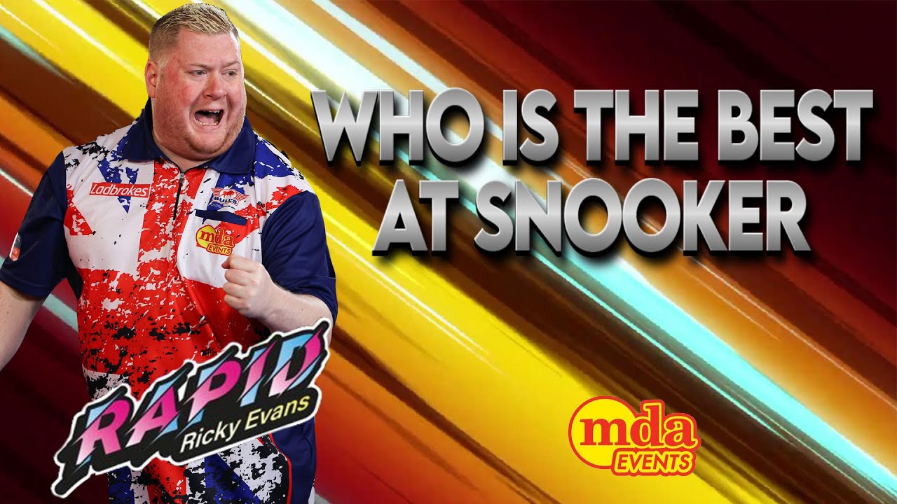 Rapid Ricky Evans Reveals which darts player is best at Snooker - YouTube