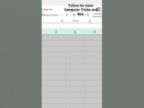 Hide text / prank with your friend | Text not showing in excel cell #excel #exceltips - YouTube