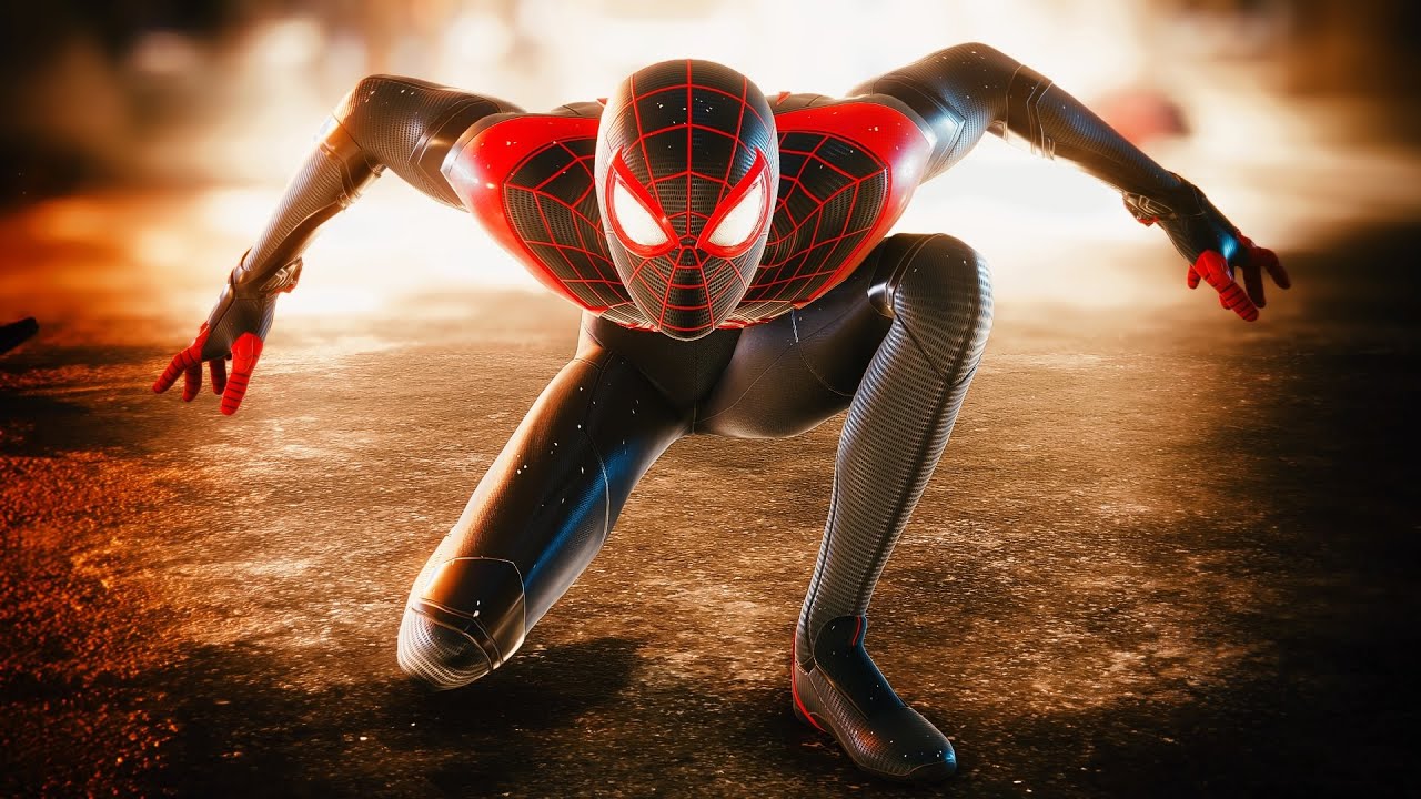 MILES MORALES CINEMATIC COMBAT - YouTube