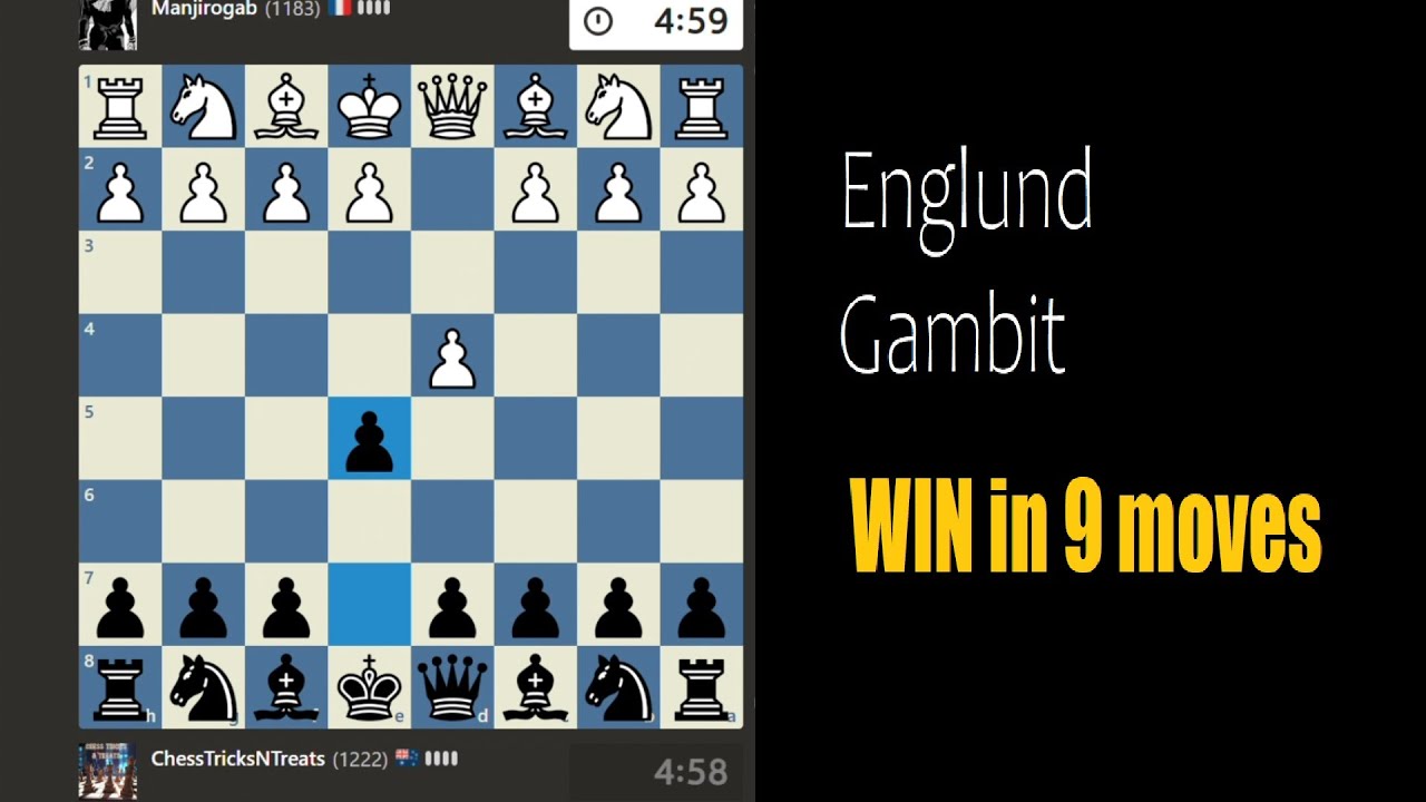 Road to 2000 ELO Episode 5 Englund Gambit - YouTube