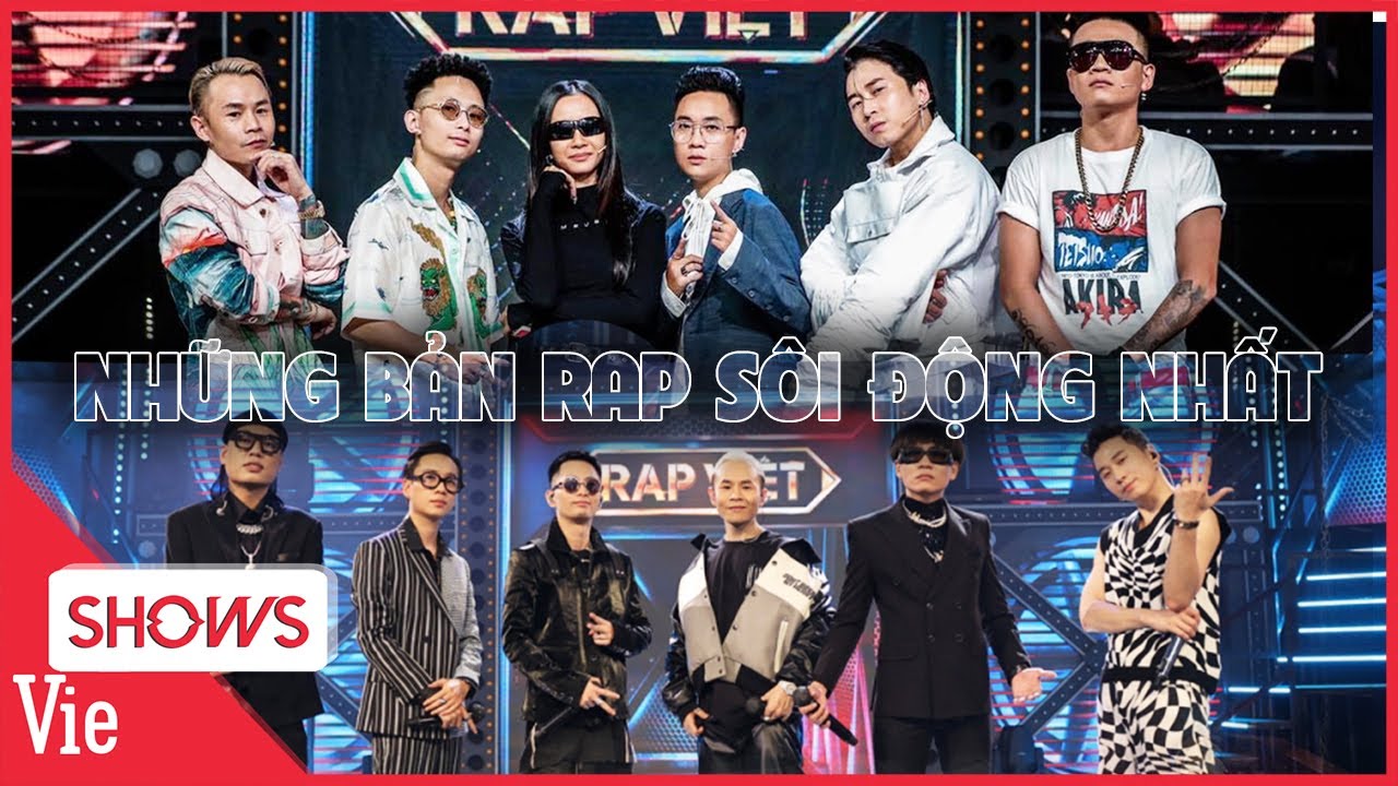 PLAYLIST RAP VIỆT - Những bản rap sôi động khiến ban giám khảo ĐỨNG ...