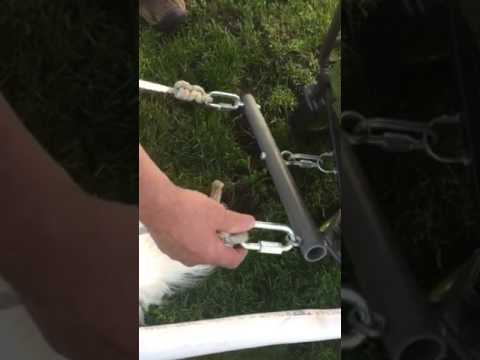 DIY dog pulling cart - YouTube