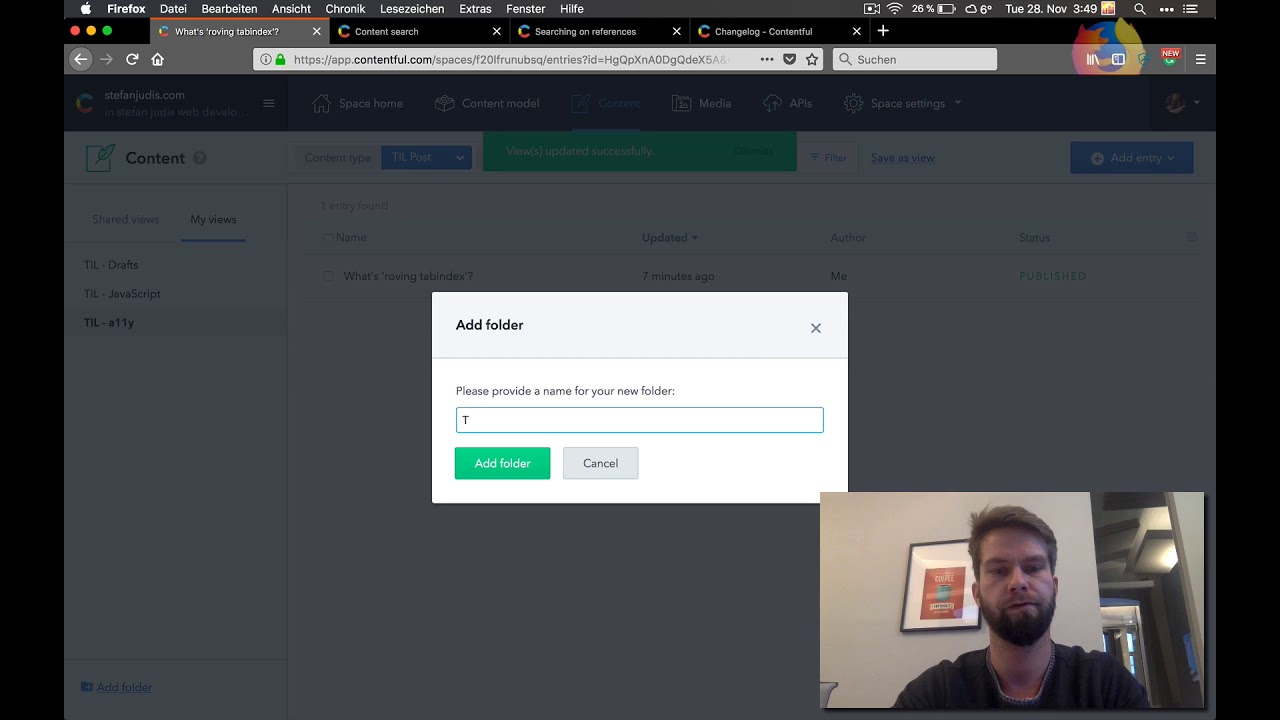 Contentful Highlight - Better Search Release - YouTube