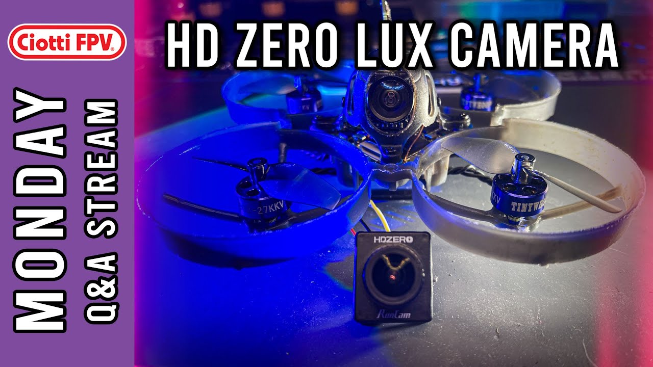 HD Zero Lux Camera Comparison - #6Batteries - Q&A - YouTube