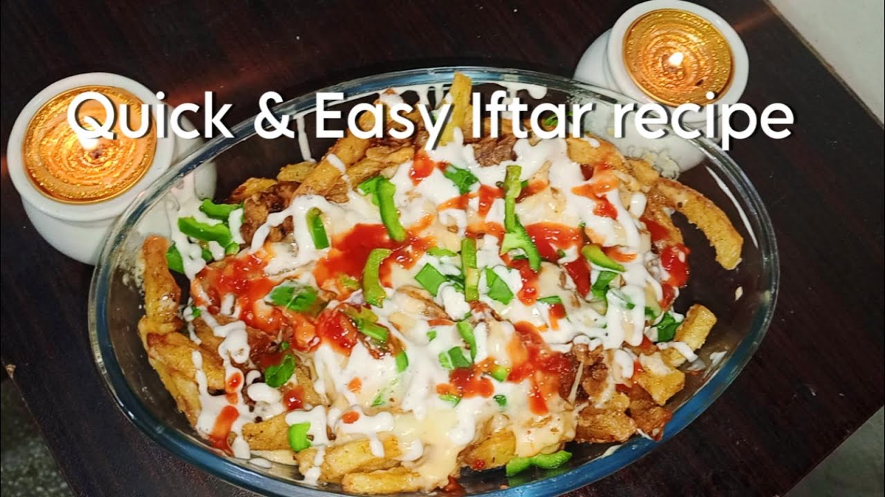 Chicken Crispy Loaded Fries | Ramzan Special Quick & Easy Snacks Recipe ...