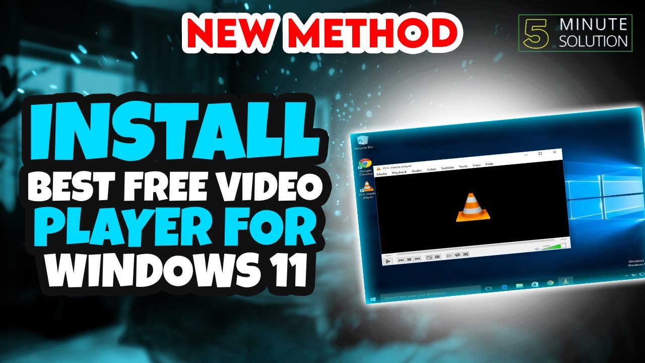 How to install best free video player for Windows 11 - YouTube