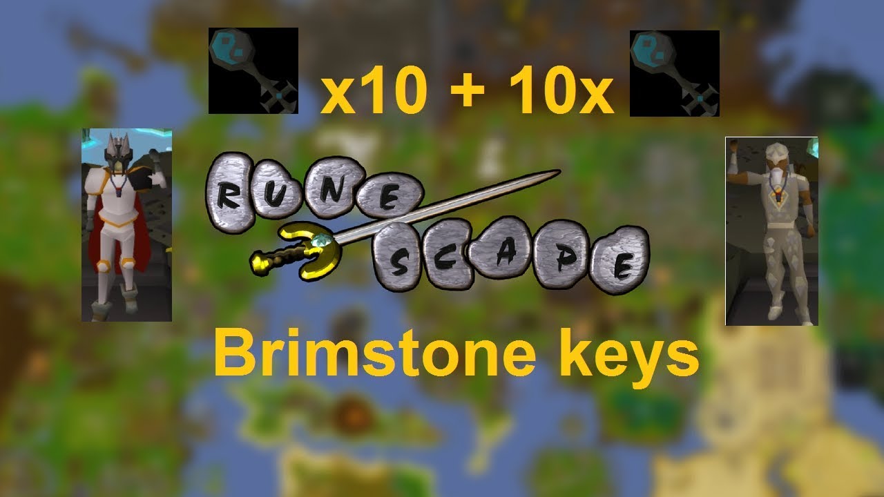 OSRS - Loot from 20 Brimstone keys (Konar slayer) - YouTube