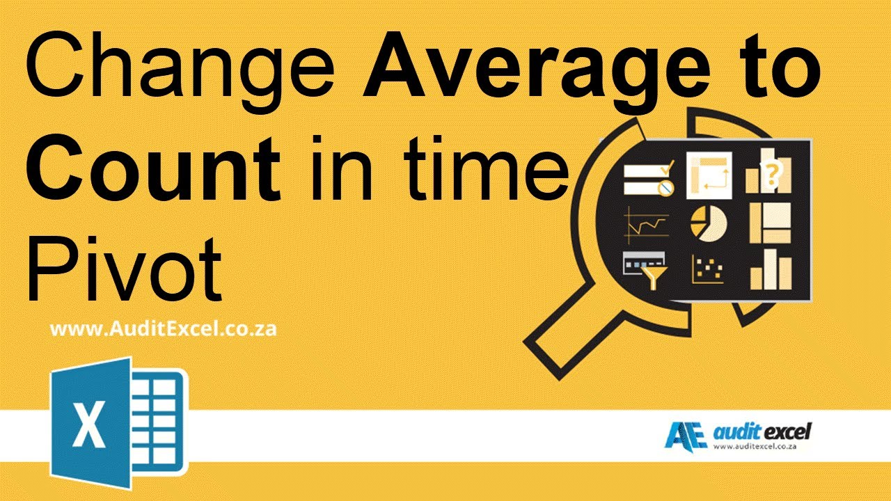 Change average time to count of calls in a Pivot Table - YouTube