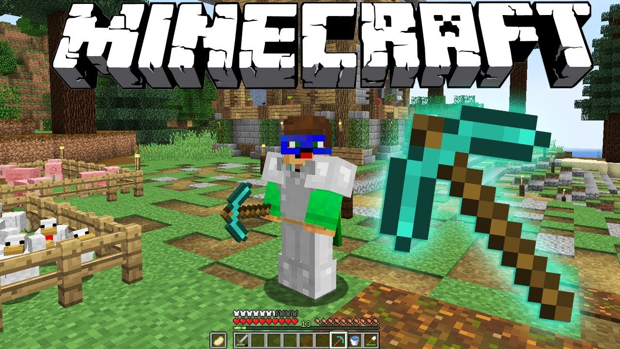 INCEPEM CASA + TARNACOP DE DIAMANT!! - MINECRAFT CA FRATII [ #3 ] - YouTube