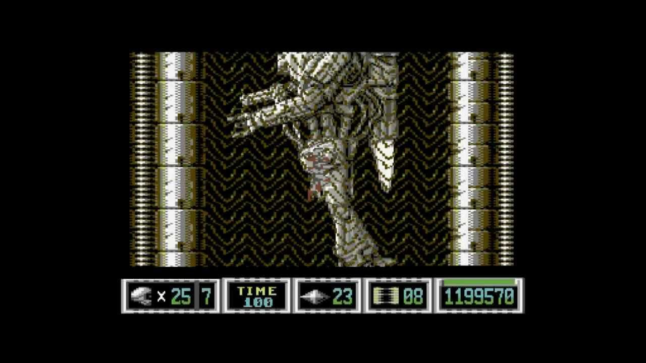 C64 Turrican II level 5-2 boss music w/gameplay - YouTube