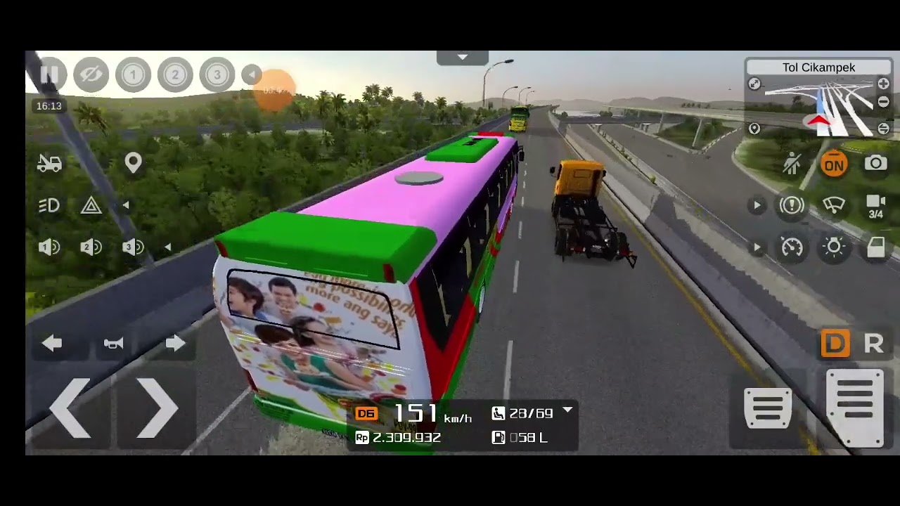 Bussid Mod Renan Transit Daewoo BH115 - YouTube