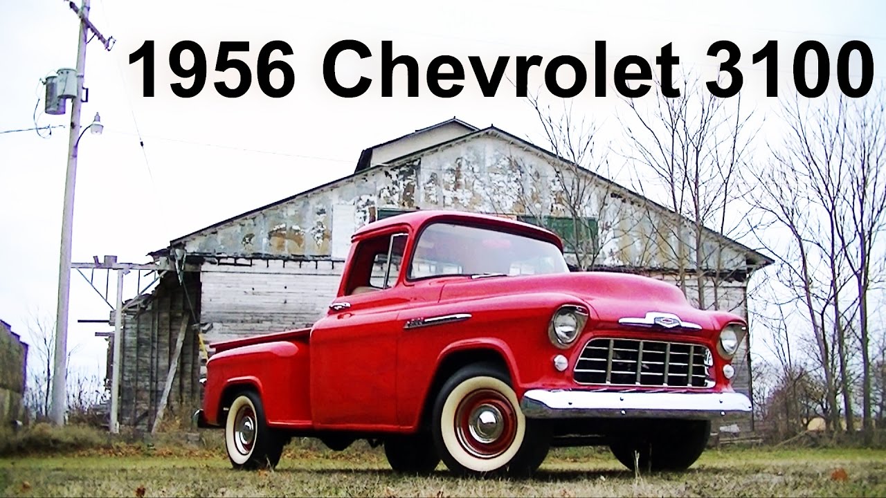 1956 Chevrolet 3100 Stepside Pickup Truck - YouTube