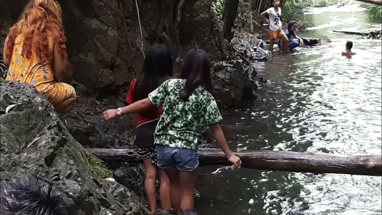 ligo challenge sa ilog ang mga girls - YouTube